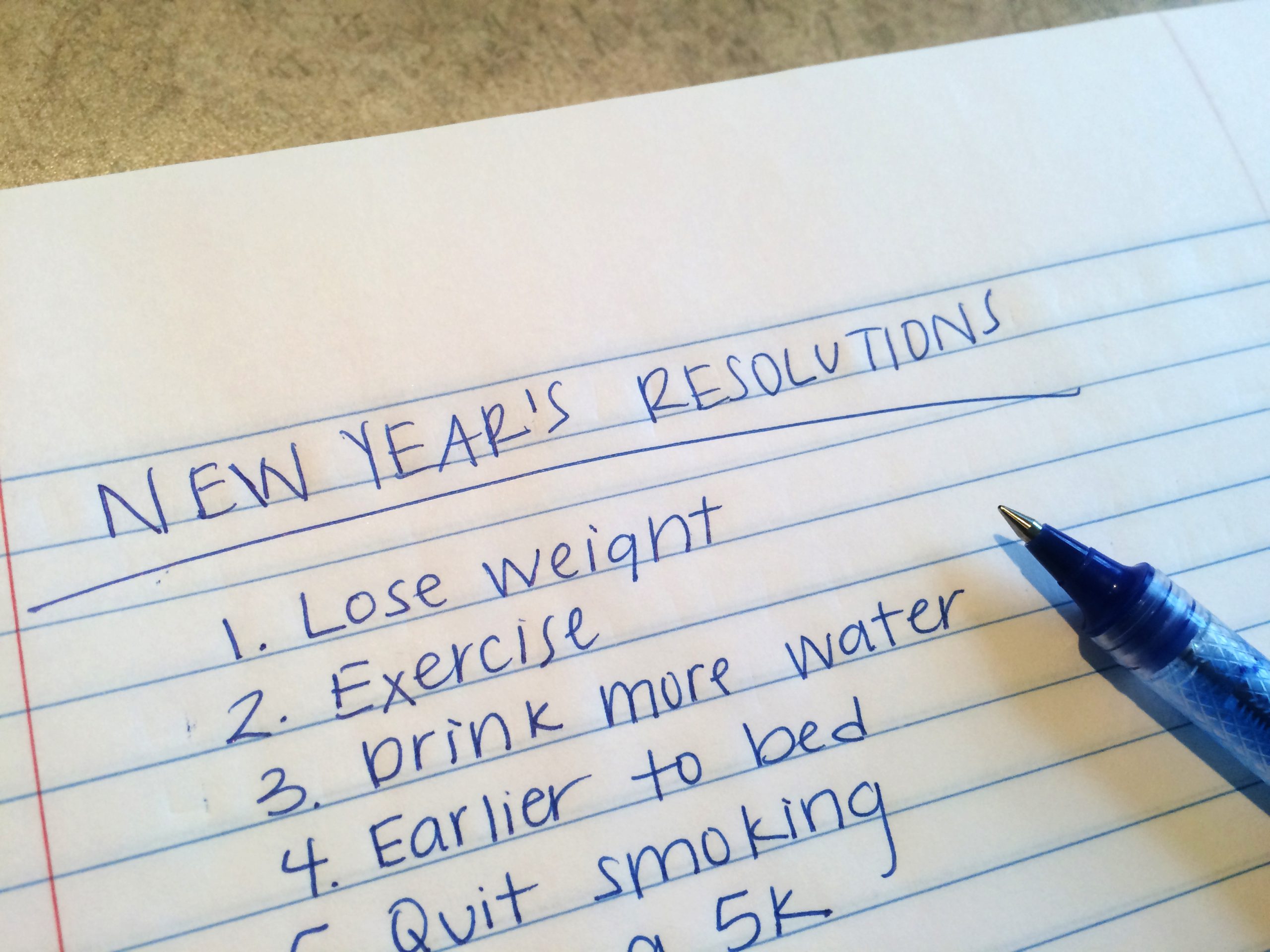 How to make your 2016 health resolutions last